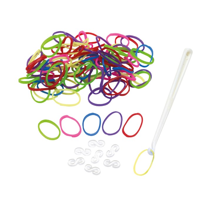CDO Promocionales - Rubber bands set "Coloured Curly"