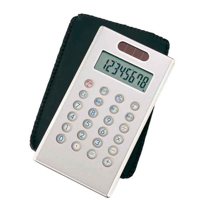 CDO Promocionales - 8-digit dual power super slim calculator "Slim ...