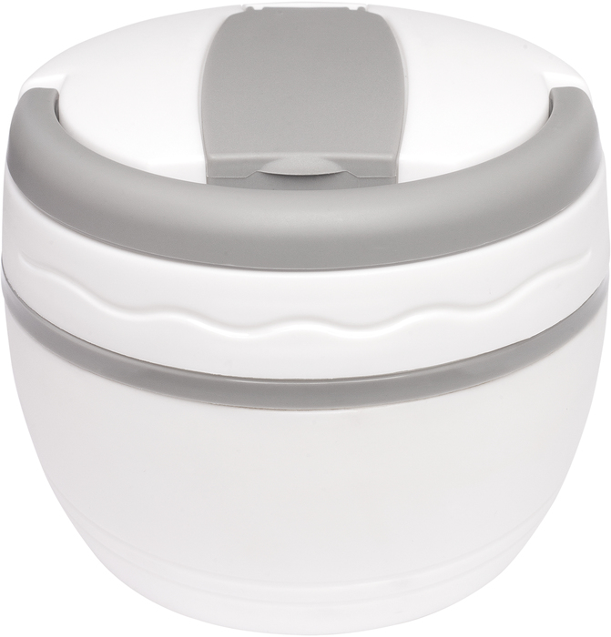 Lonchera plastica circular tapa rosca